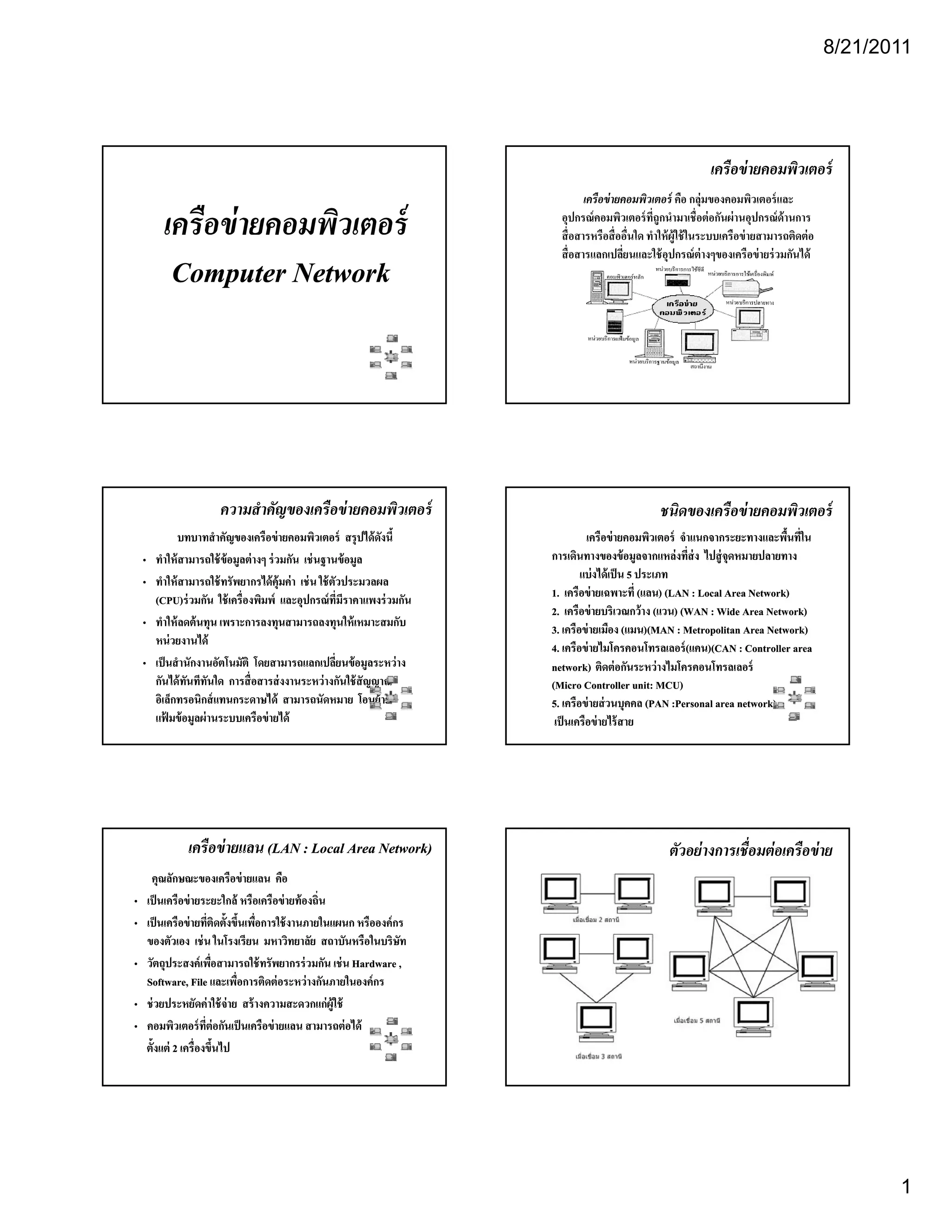 Computer network | PDF