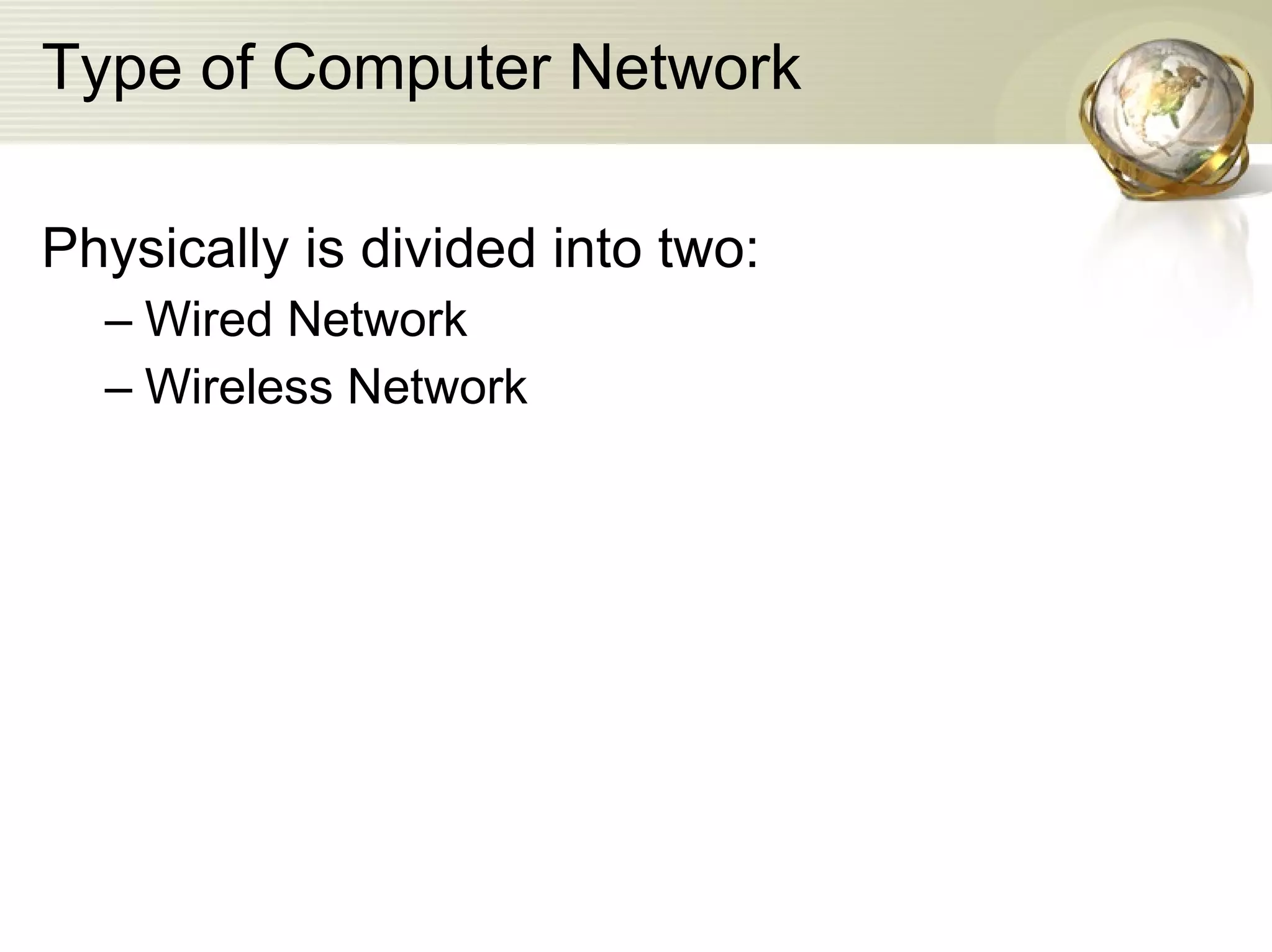 Computer network | PPT | Computer Networking | Computing