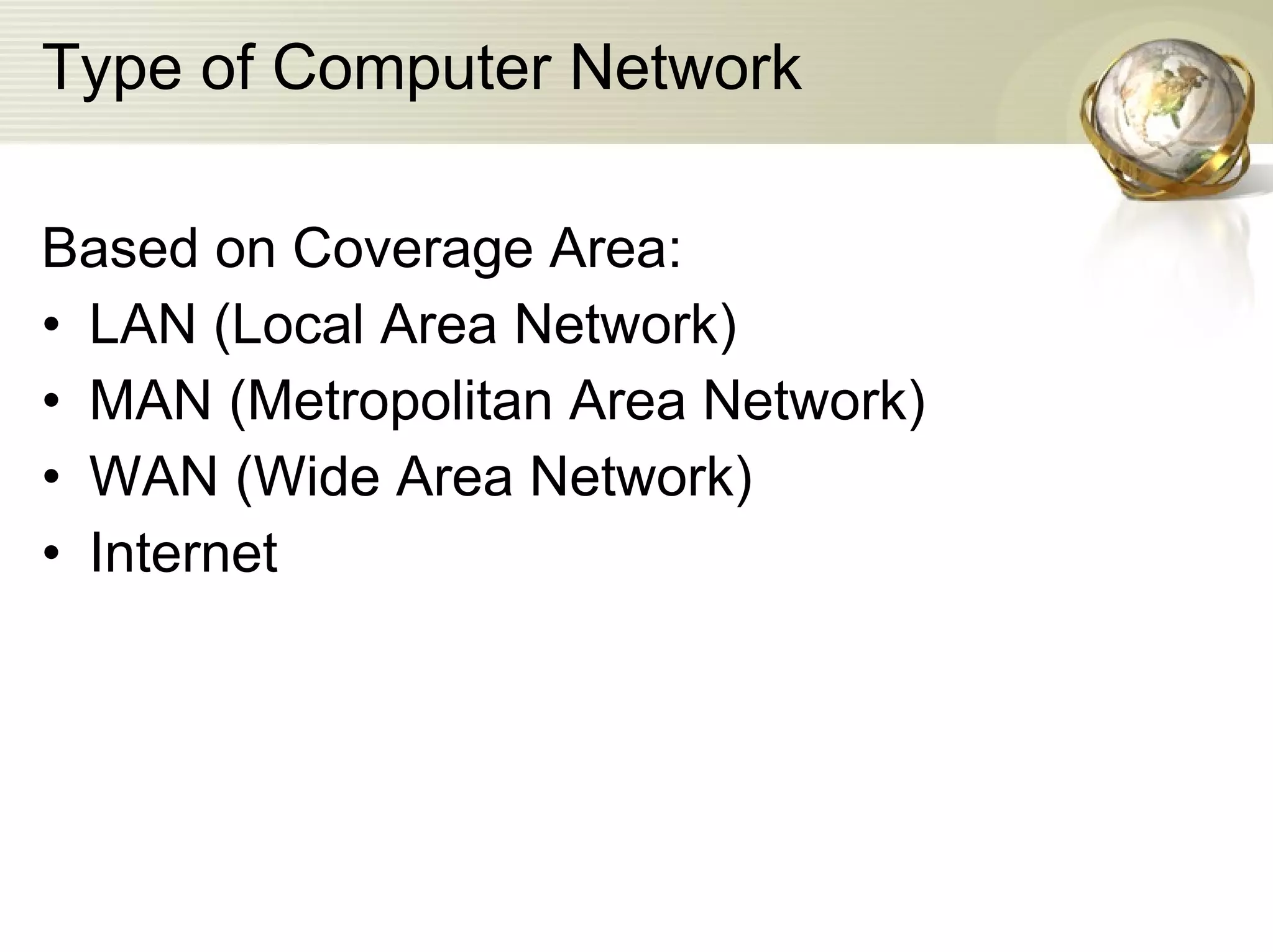 Computer network | PPT