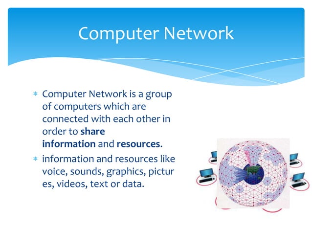 Computer network | PPTX