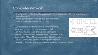 Computer network | PPTX
