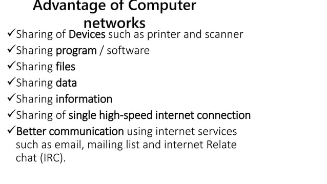 Computer Networks | PPT