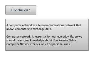 Computer network | PPTX