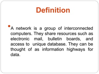 Computer network | PPT