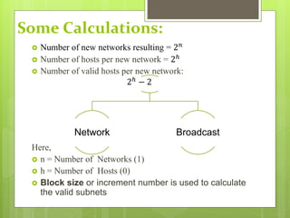 Subnetting - Computer network (Daffodil International University) | PPTX