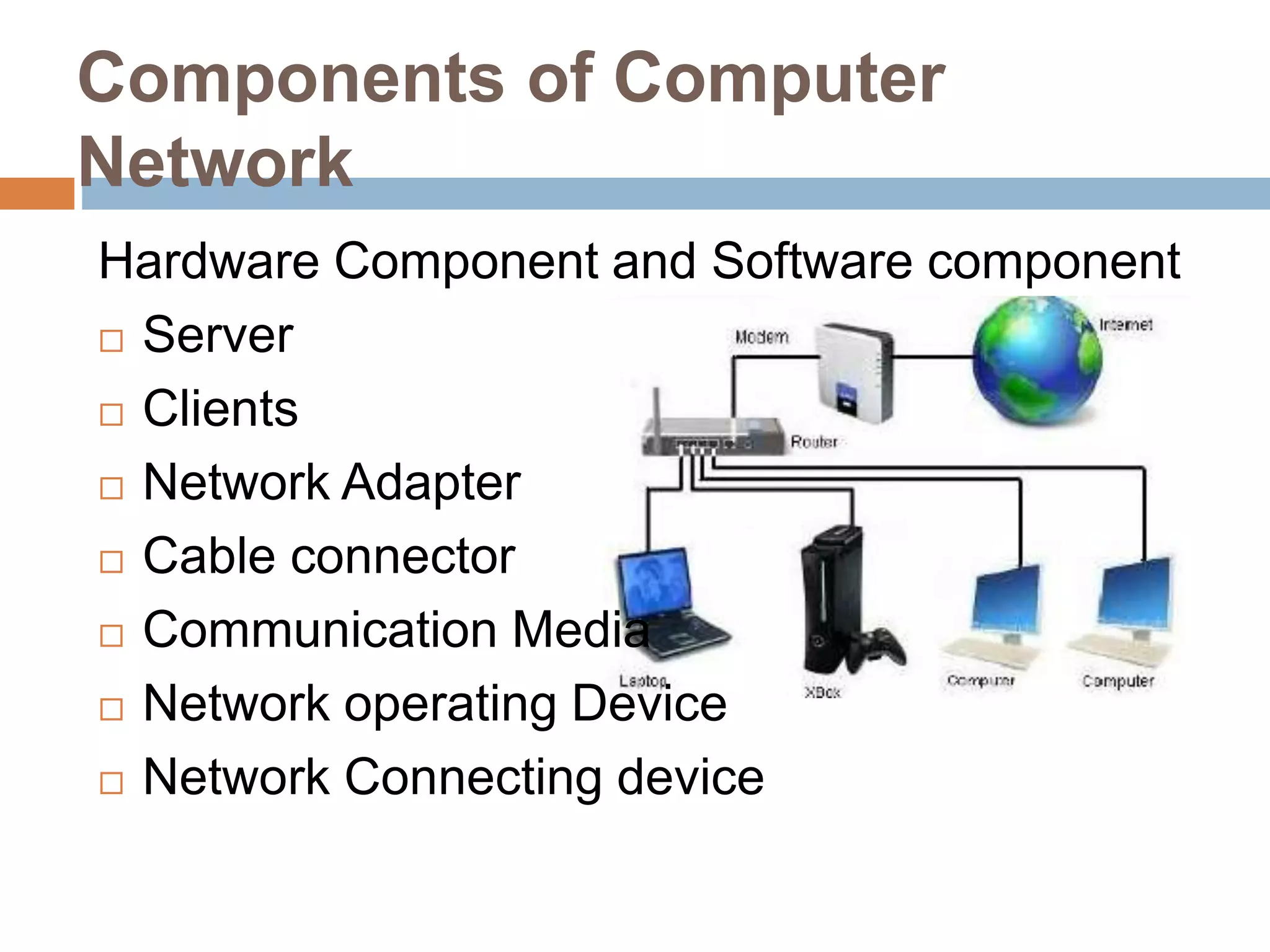 Computer network | PPTX | Computer Networking | Computing