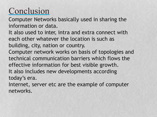 Computer network | PPT