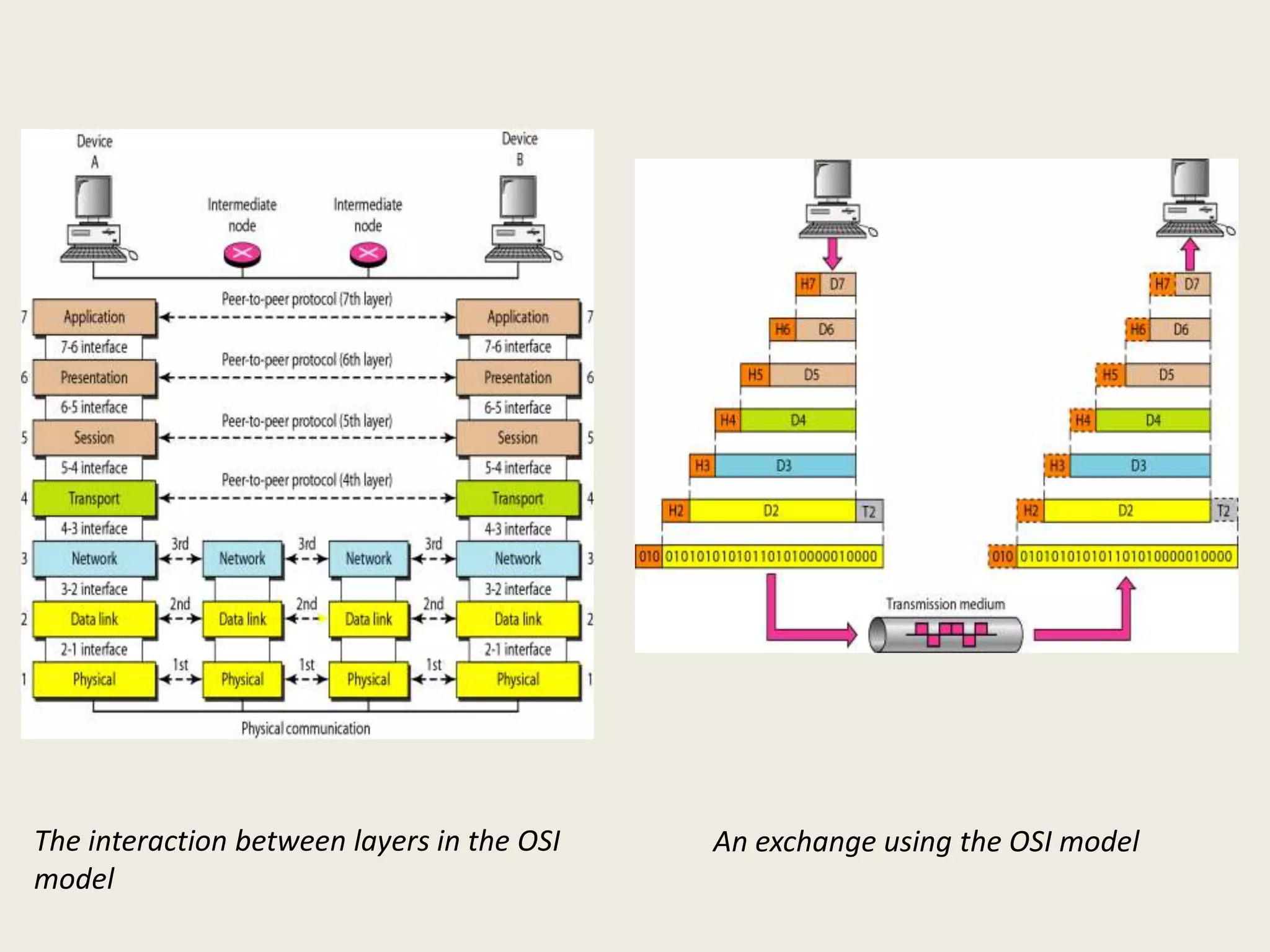 key point of OSI layer with devices and Topology | PPTX | Computer Networking | Computing