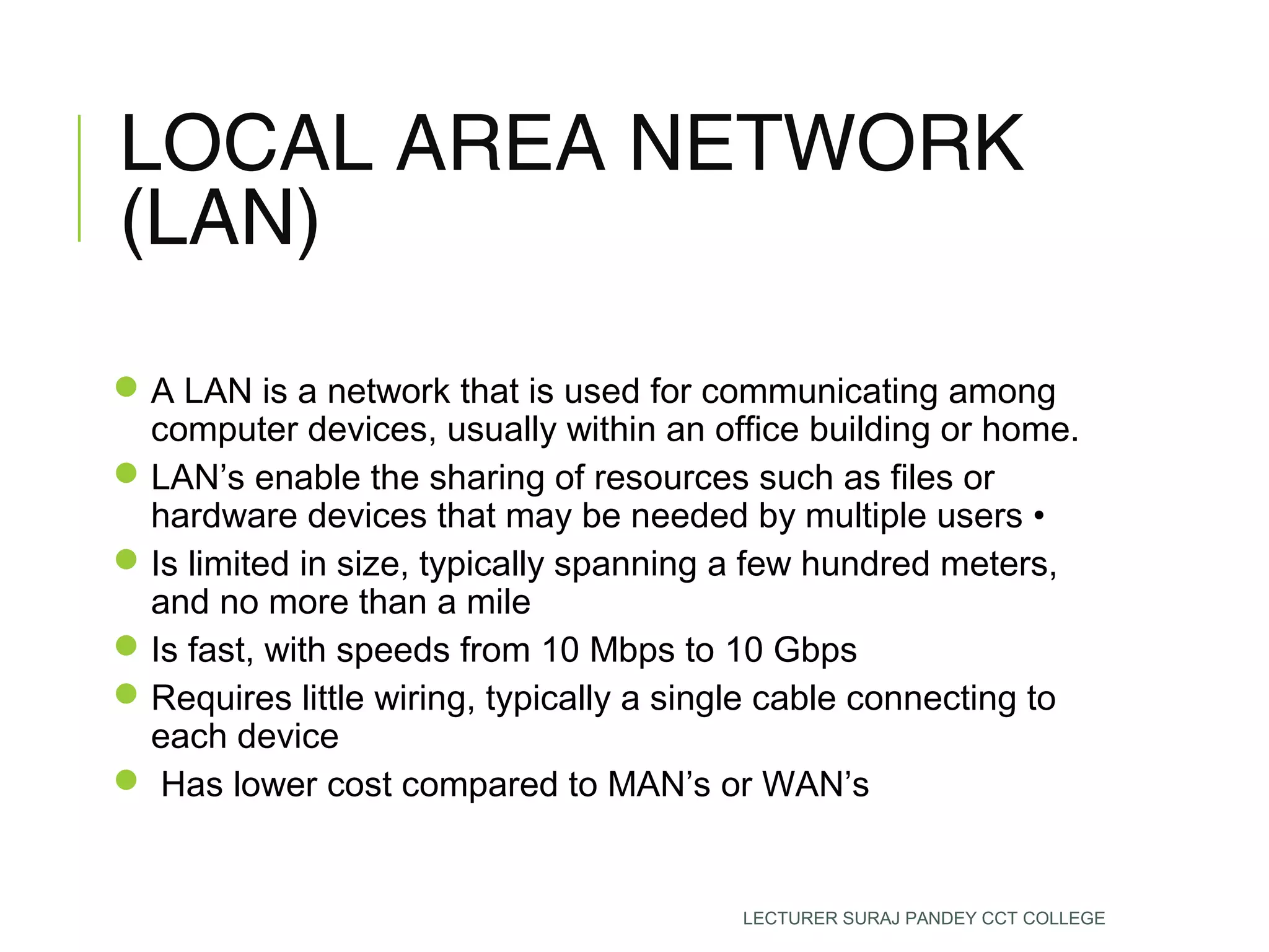 Basic in Computernetwork | PPT