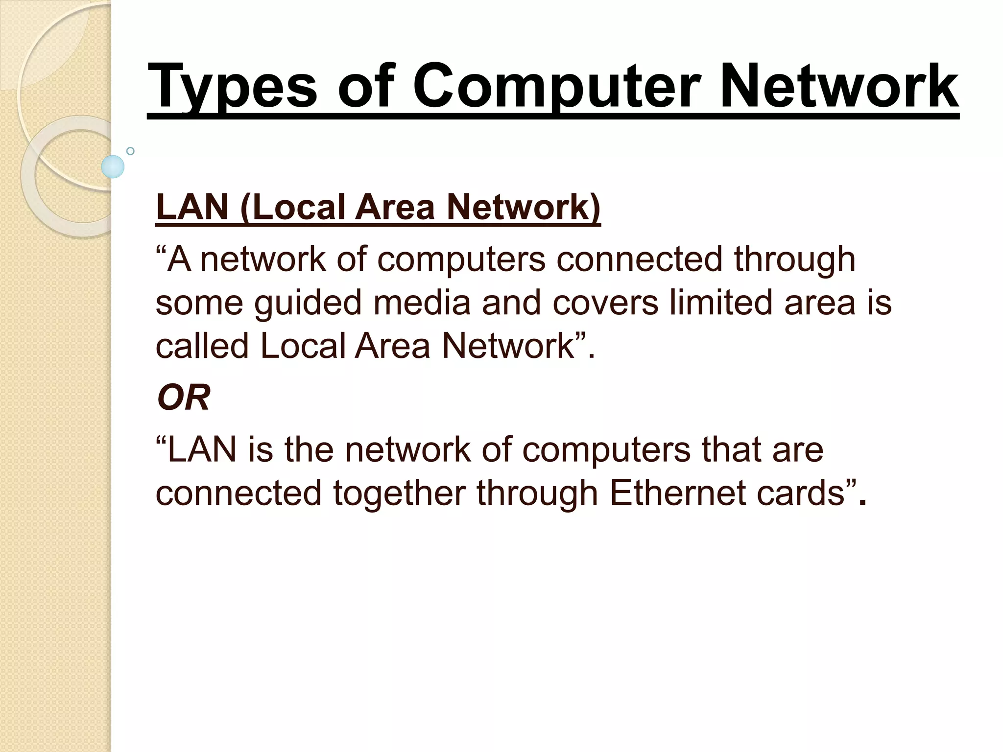 Computer network | PPTX