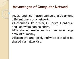 Computer network | PPTX