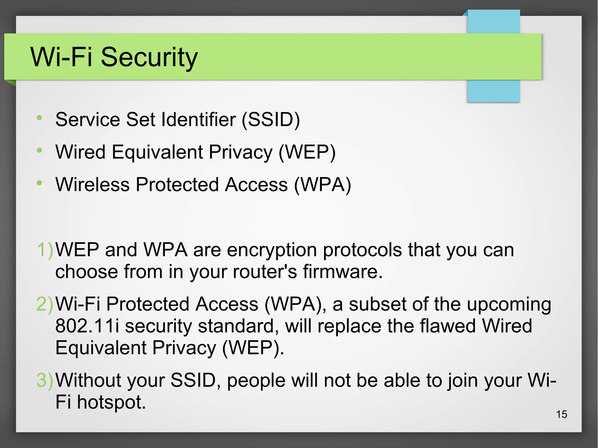 Computer network wifi | PPT