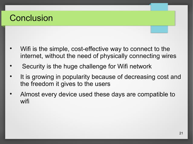 Computer network wifi | PPT