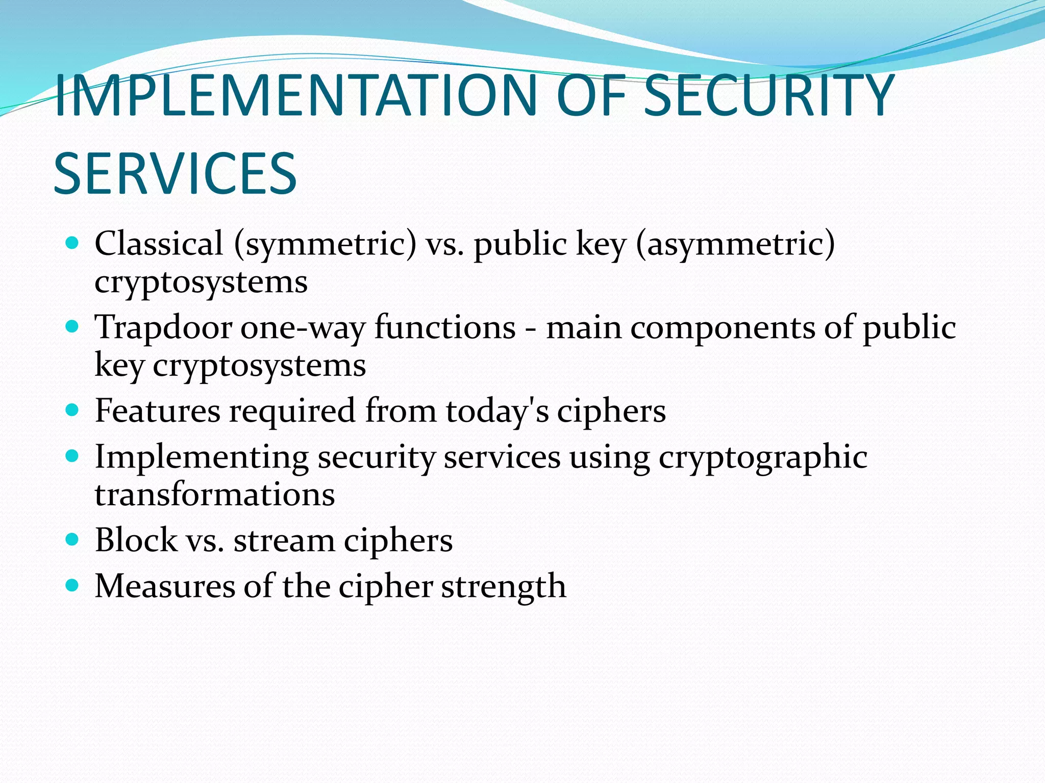 Computer network | PPTX | Information and Network Security | Computing