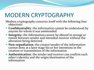 Computer network | PPTX | Information and Network Security | Computing