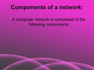 Computer network | PPT