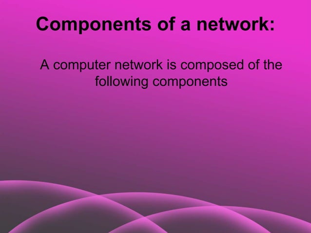 Computer network | PPT