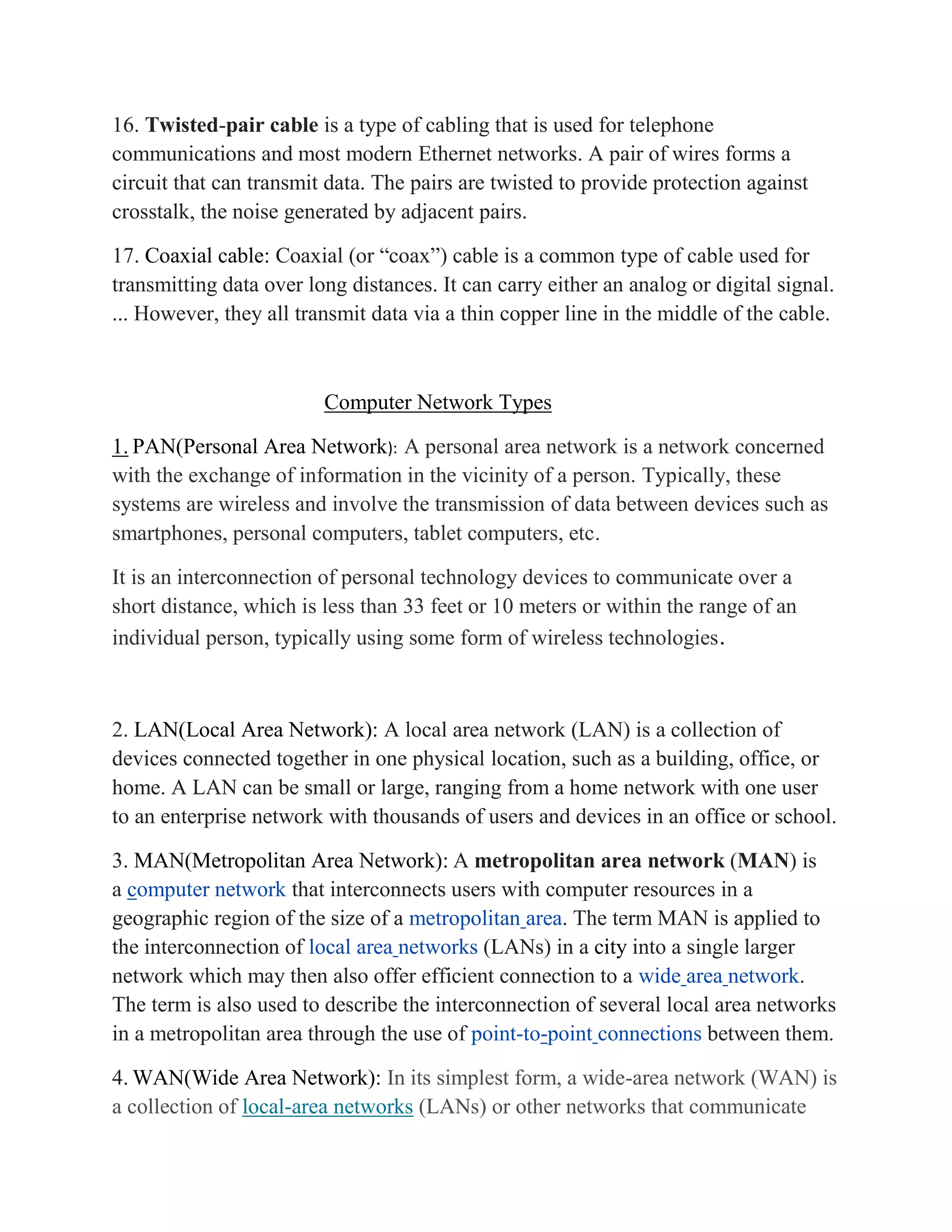 Computer network | PDF