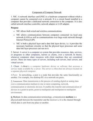 Computer network | PDF