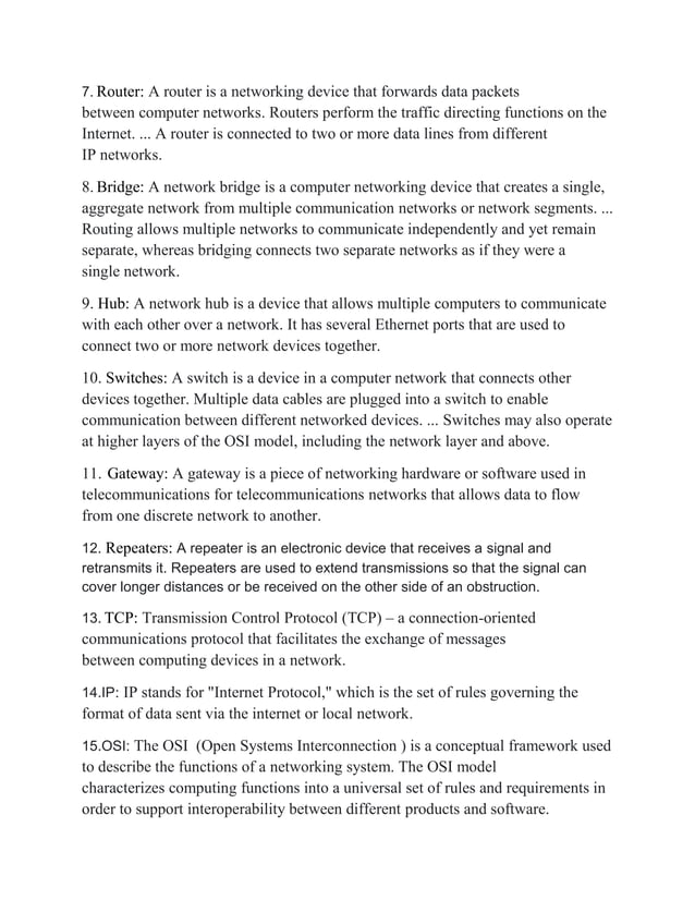 Computer network | PDF