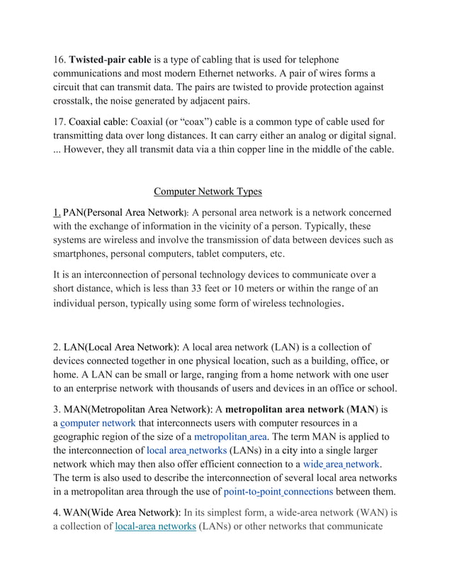 Computer network | PDF