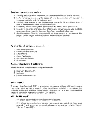 Computer network | PDF