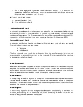 Computer network | PDF