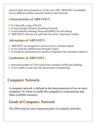 Computer network | PDF