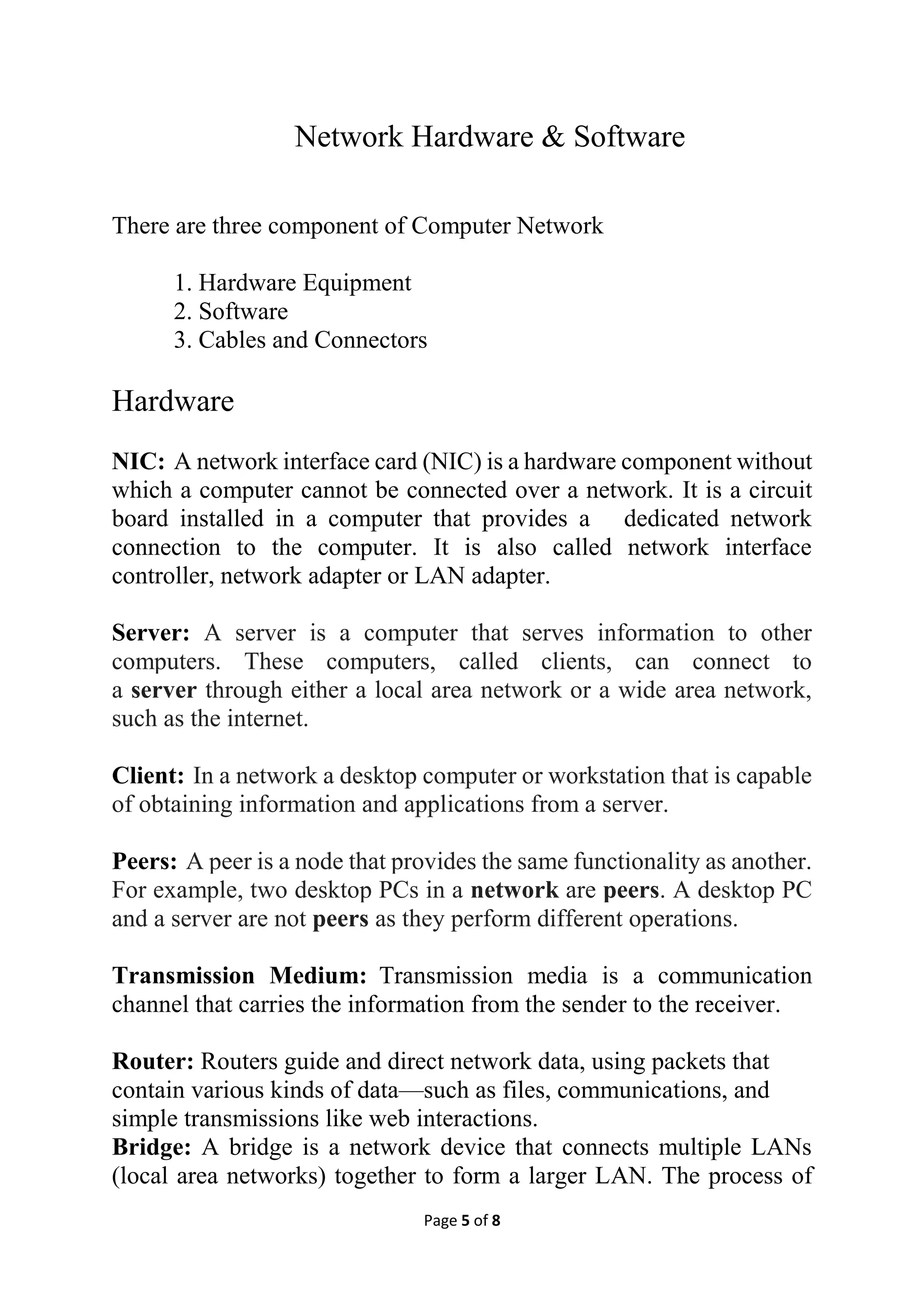 Computer network | PDF