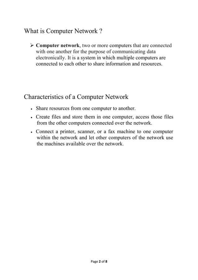 Computer network | PDF