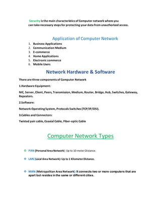 Computer network | DOCX