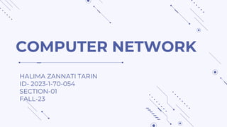 COMPUTER NETWORK(Introduction, classification)NETWORK TOPOLOGY.pptx