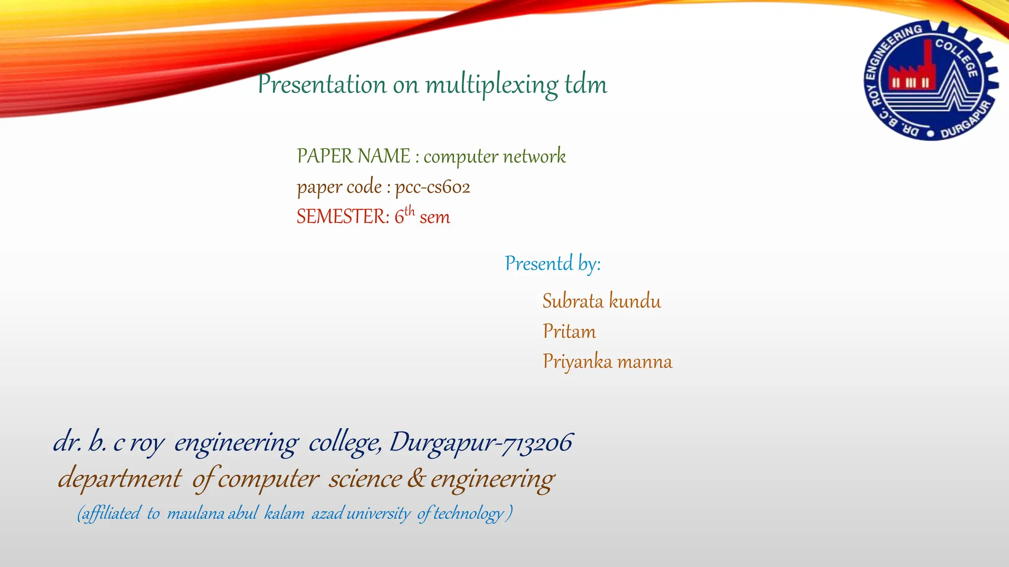 Computer Network Pptx