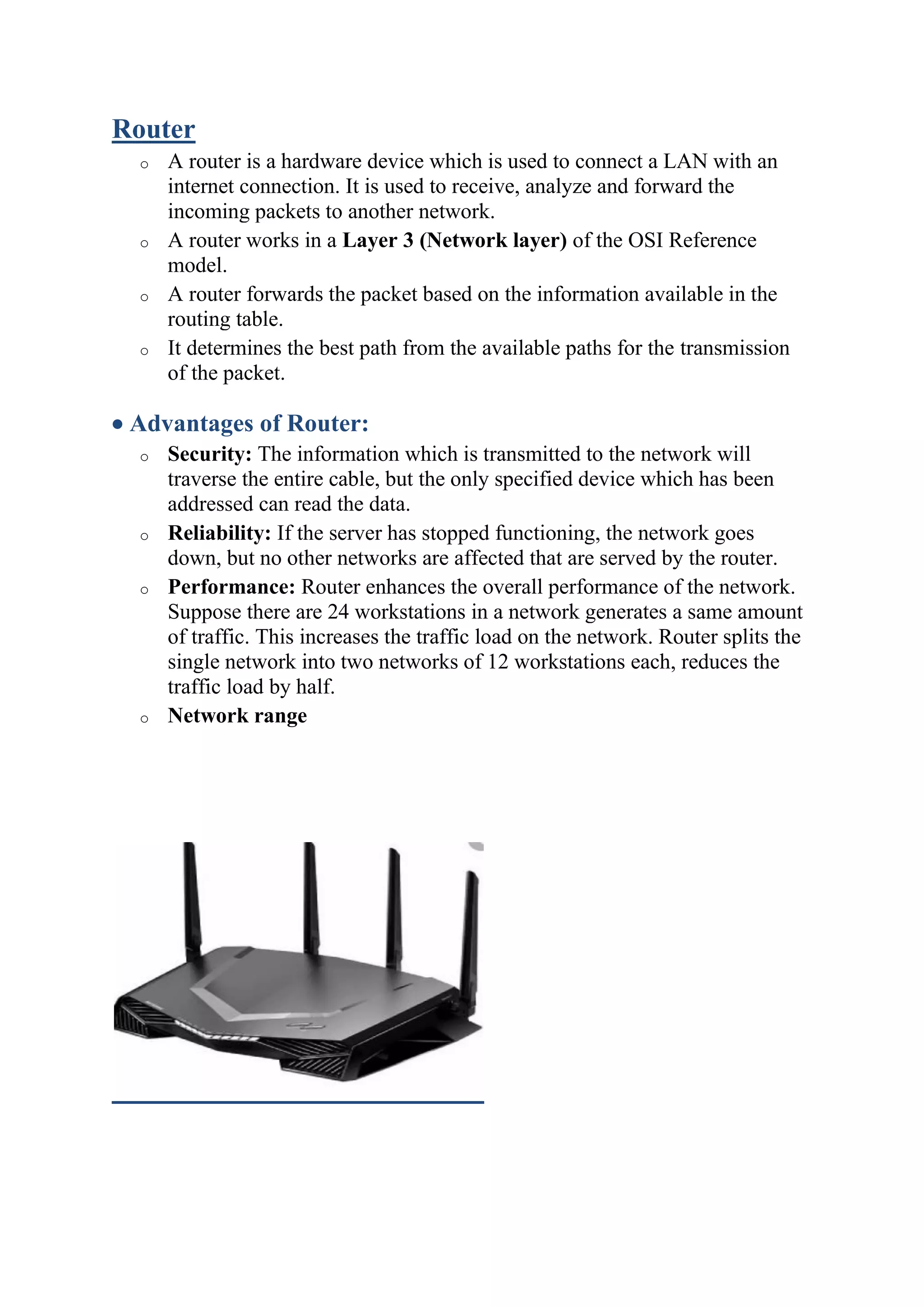 Computer Network Components | PDF