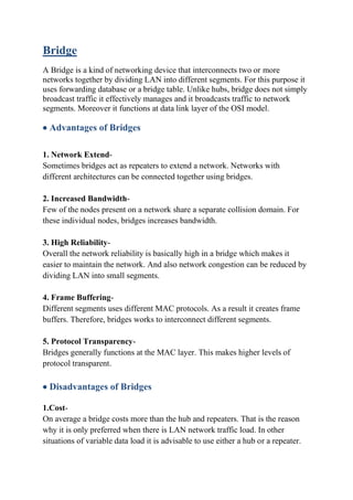 Computer Network Components | PDF