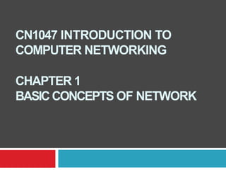 computer network basic concepets with diagram.pptx | Computer Networking | Computing