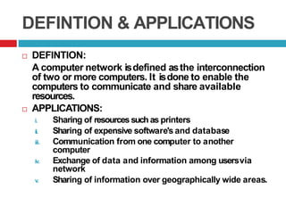 computer network basic concepets with diagram.pptx | Computer Networking | Computing