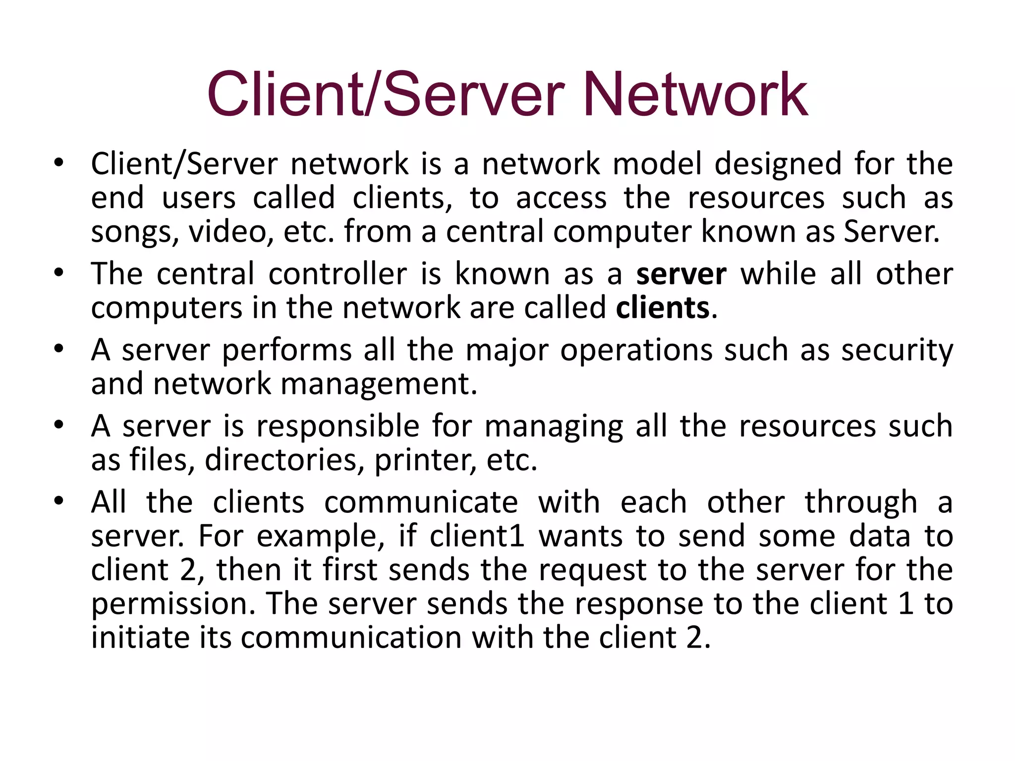 Computer Network Architecturepptx Computer Networking Computing