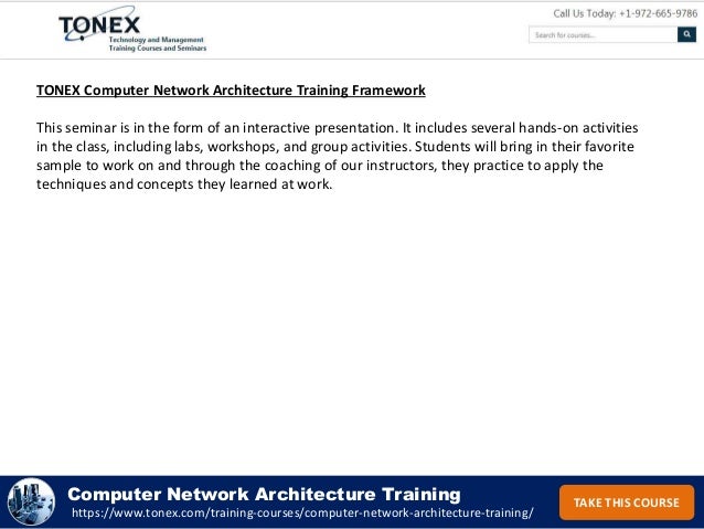 Computer Network Architecture Training