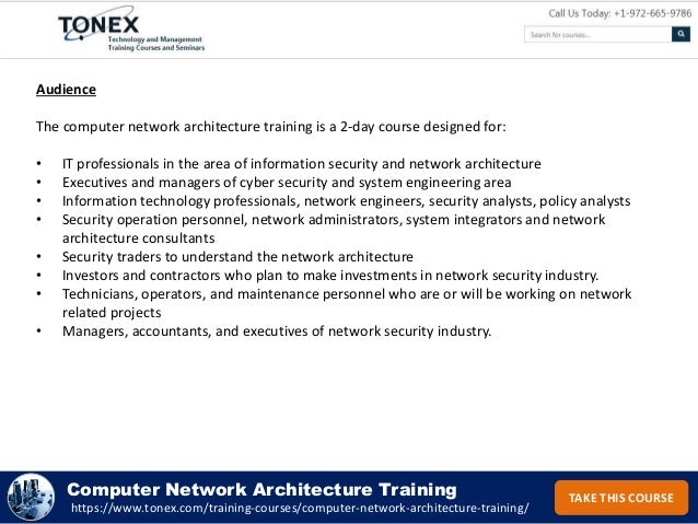 Computer Network Architecture Training