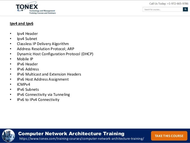 Computer Network Architecture Training