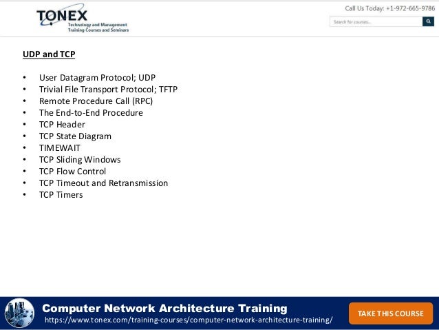 Computer Network Architecture Training