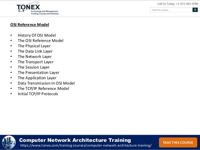 Computer Network Architecture Training
