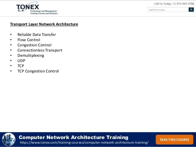 Computer Network Architecture Training
