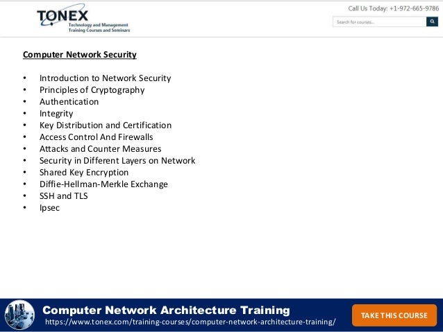 Computer Network Architecture Training