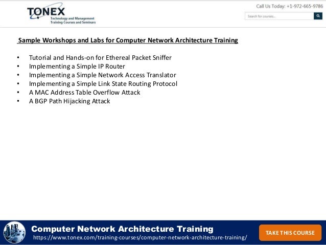 Computer Network Architecture Training
