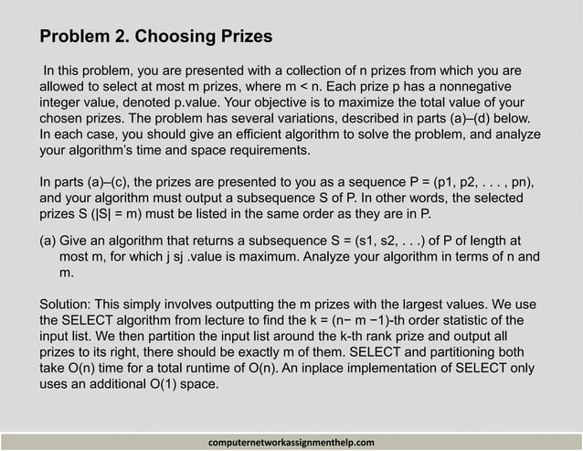 Computer Network Assignment Help Ppt 2630