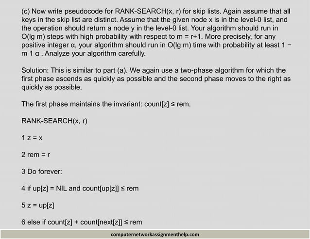 Computer Network Assignment Help | PPTX