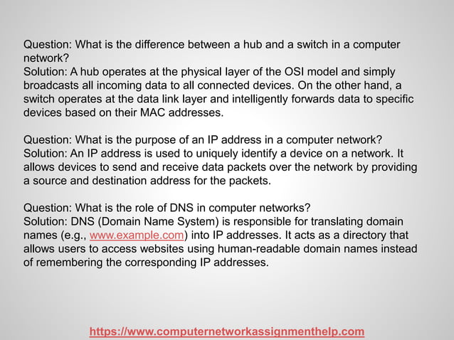 Get 15% off on Computer Network Assignment Help | PPT