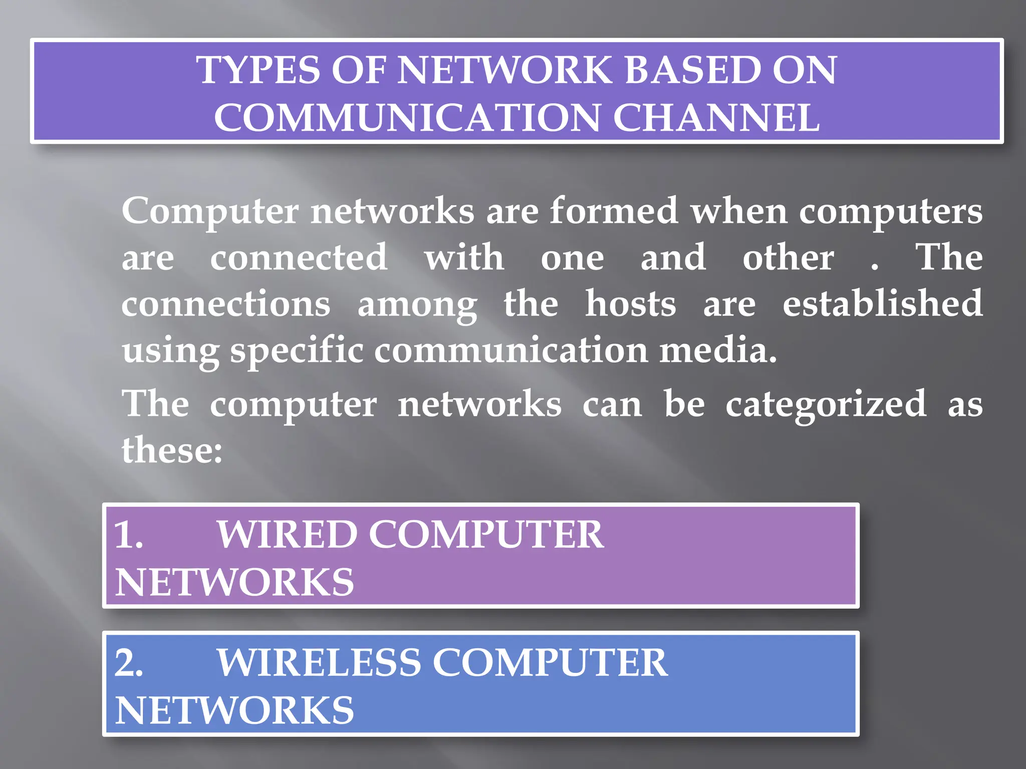 COMPUTER NETWORK BCA FIFTH SEMESTER NOTES | PPTX